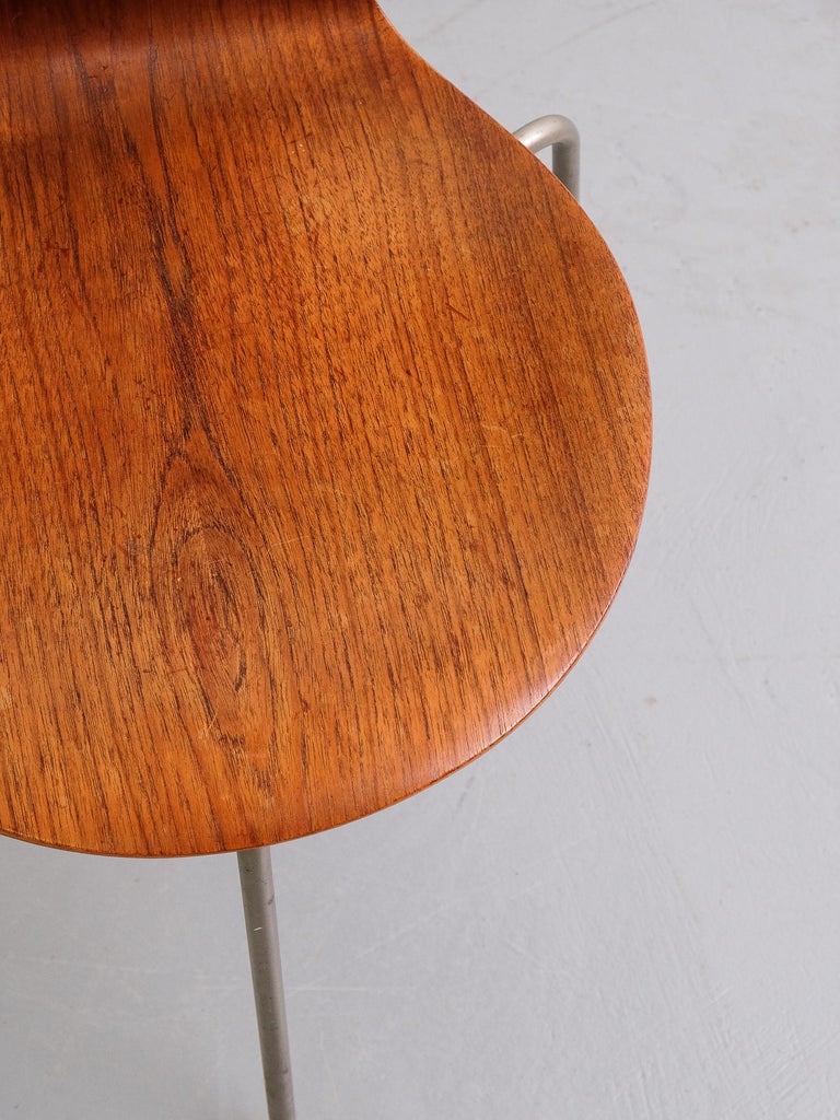 Pair of Teak Ant Chairs 3100 Arne Jacobsen for Fritz Hansen, 1960s at ...