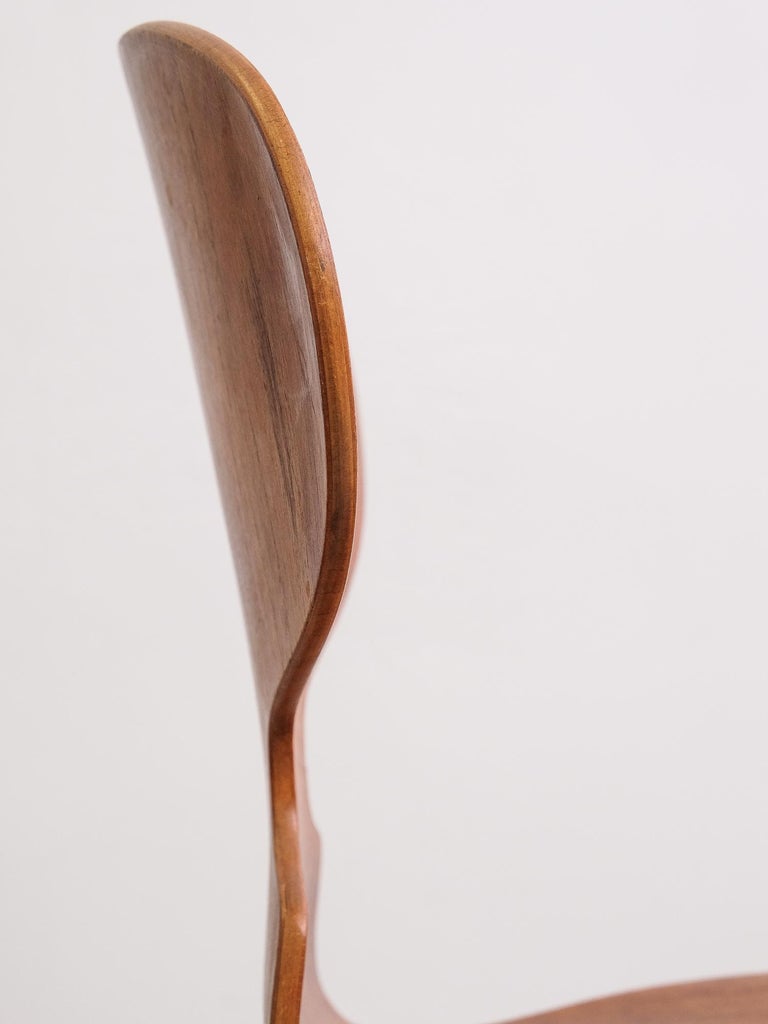 Pair of Teak Ant Chairs 3100 Arne Jacobsen for Fritz Hansen, 1960s at ...