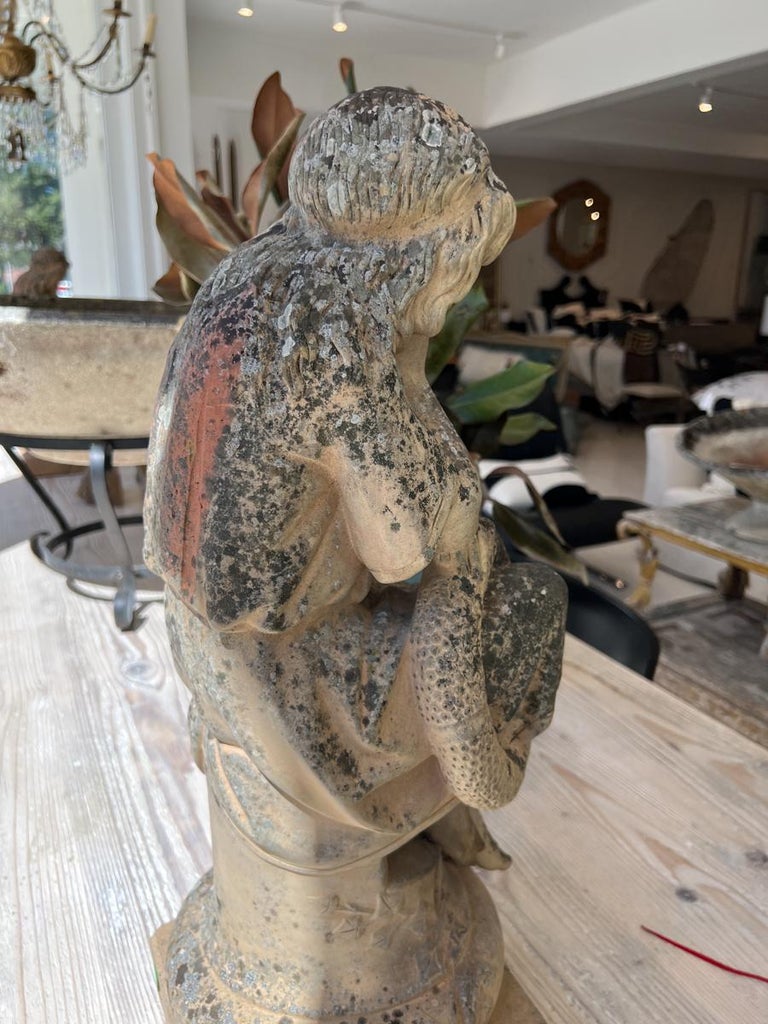 Pair of Terracotta Angels For Sale at 1stDibs