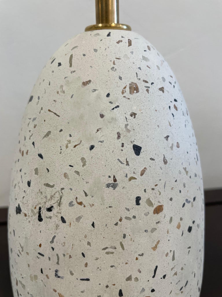 Pair of Terrazzo Stone Base Table Lamps For Sale at 1stDibs | stone ...