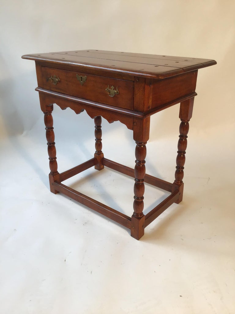 Pair of Theodore and Alexander British Colonial Side Tables at 1stDibs