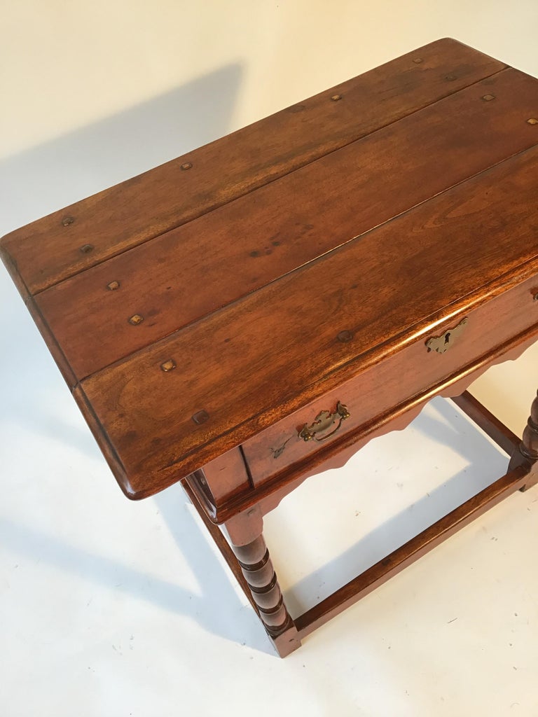 Pair of Theodore and Alexander British Colonial Side Tables at 1stDibs