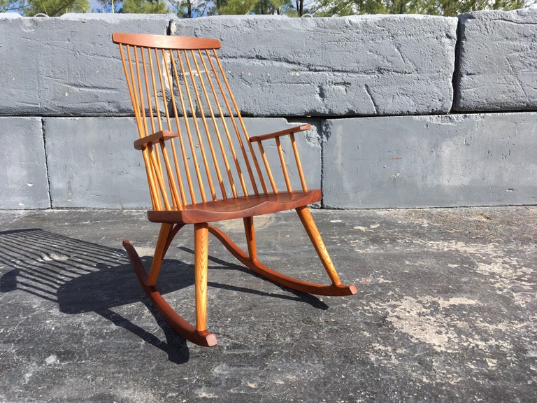 Pair of Thomas Moser Rocking Chairs at 1stDibs