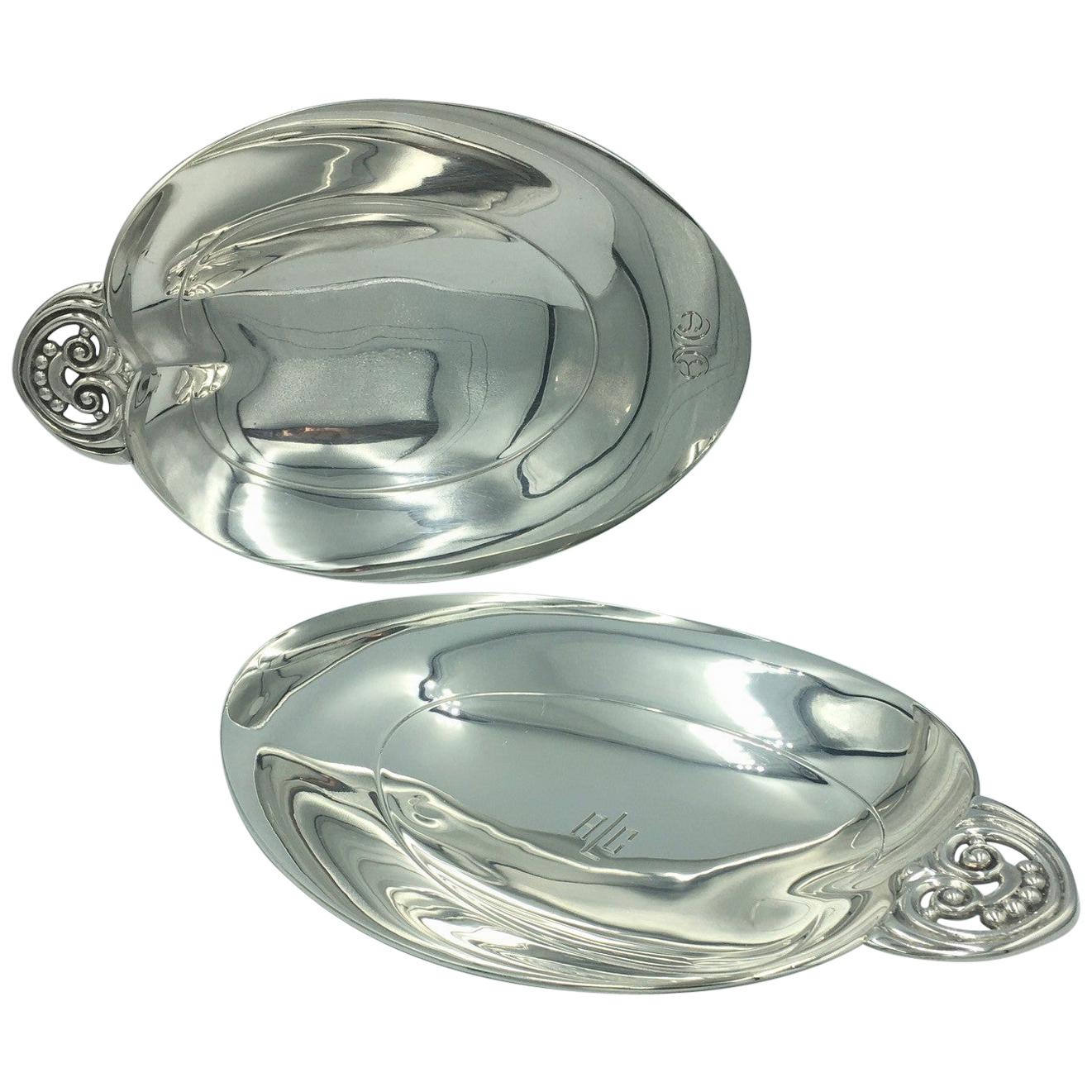 Pair of Tiffany Bread Trays For Sale at 1stDibs