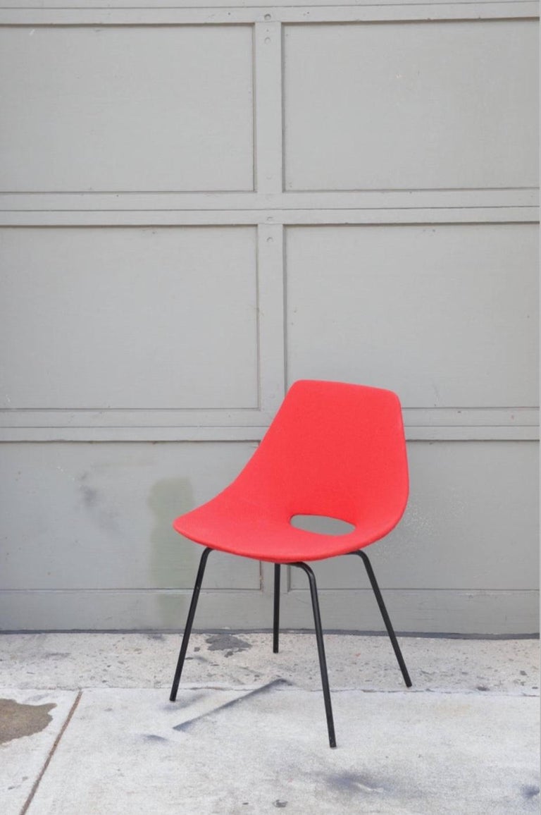Pair of Tonneau Chairs by Pierre Guariche For Sale at 1stDibs