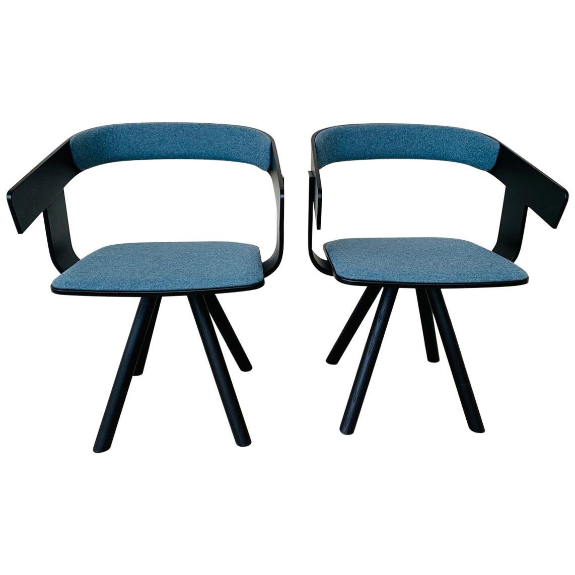 Rare Pair of Armchairs by Tomaso Buzzi For Sale at 1stDibs