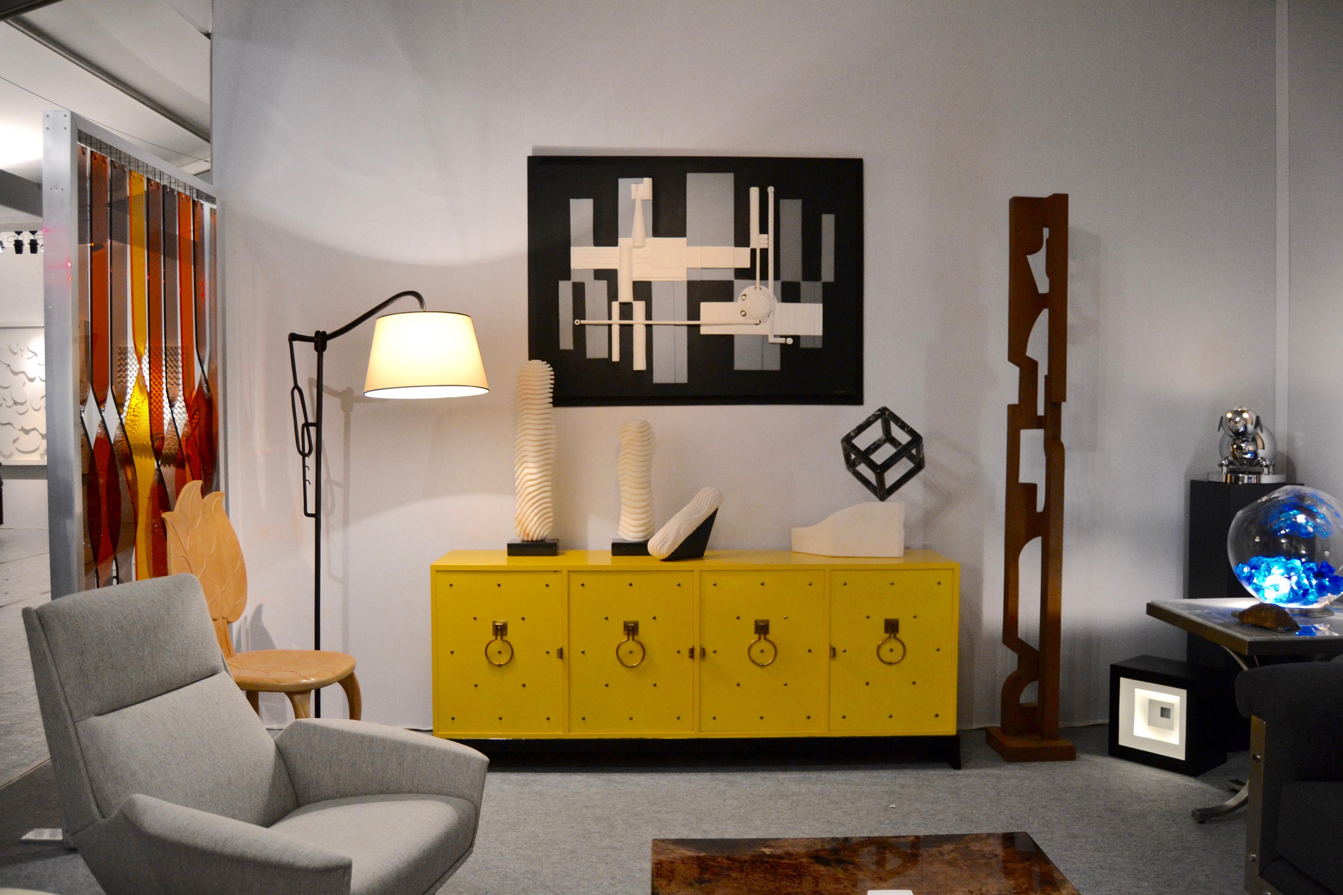 Pair of Twisted Lucite Screens by Simon Bouchard, circa 1970 at 1stDibs