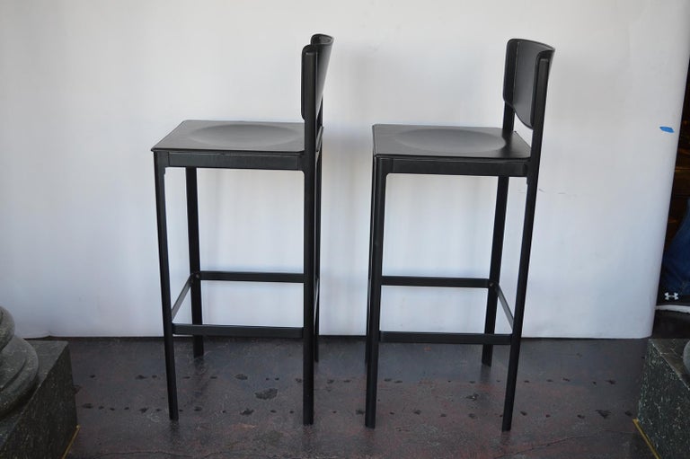 Pair of Two Matteo Grassi Bar Stools at 1stDibs
