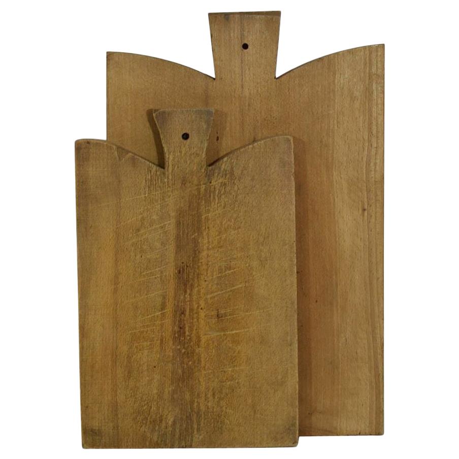 Antique French Chopping Boards - 2 For Sale on 1stDibs