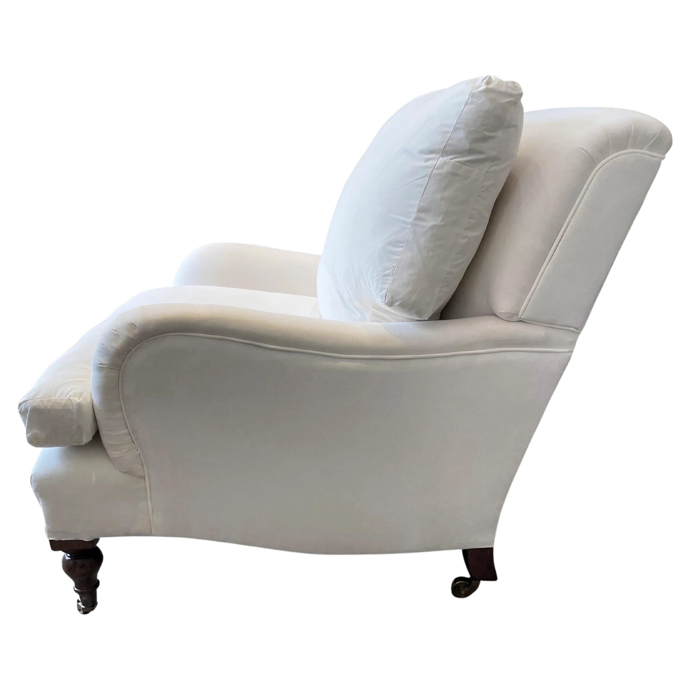 Pair of Upholstered Armchairs ' Howard Design' made by Garners For Sale ...