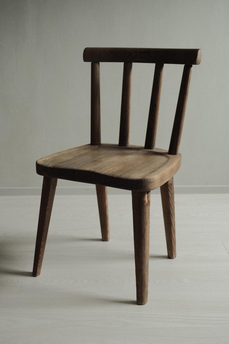 Pair of Utö Dining Chairs by Axel Einar Hjorth for Nordiska Kompaniet ...