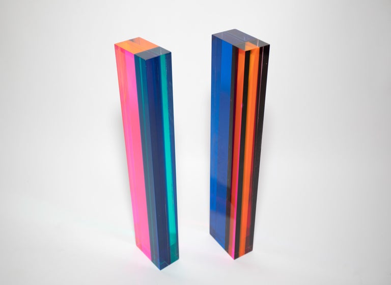 Pair of Vasa Mihich Table Top Tower Sculptures For Sale at 1stDibs