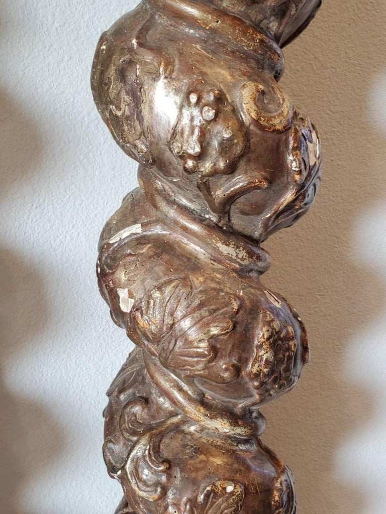 Pair of Venetian 18th/19th Century Italian Rococo Solomonic Columns For ...