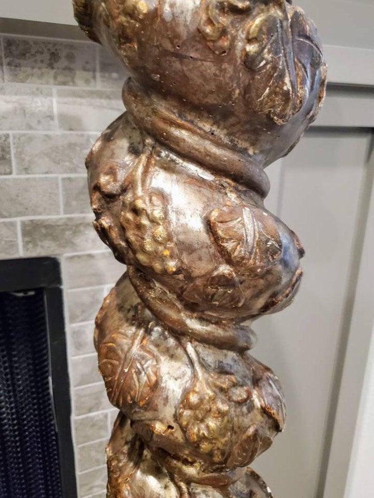 Pair of Venetian 18th/19th Century Italian Rococo Solomonic Columns For ...