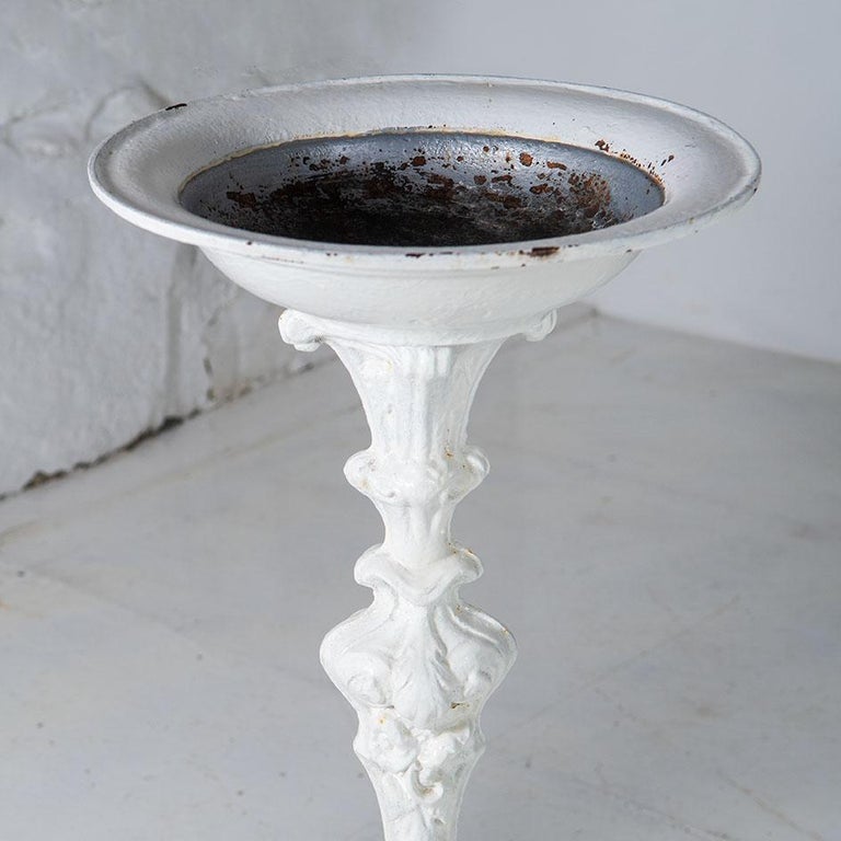 Pair of Victorian Cast Iron Torchere Jardinière Garden Conservatory ...