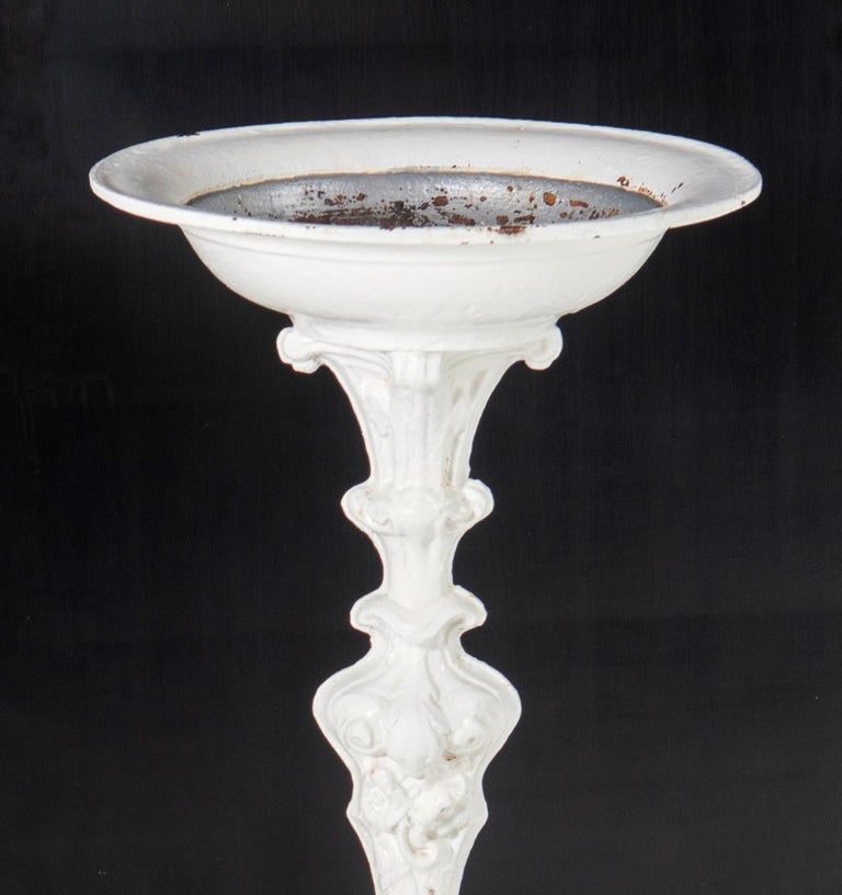 Pair of Victorian Cast Iron Torchere Jardinière Garden Conservatory ...