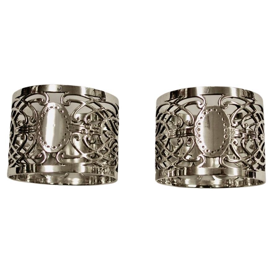 Sterling Silver 925 ‰ Set of Four Salt Cellars, Jackson and Fullerton ...