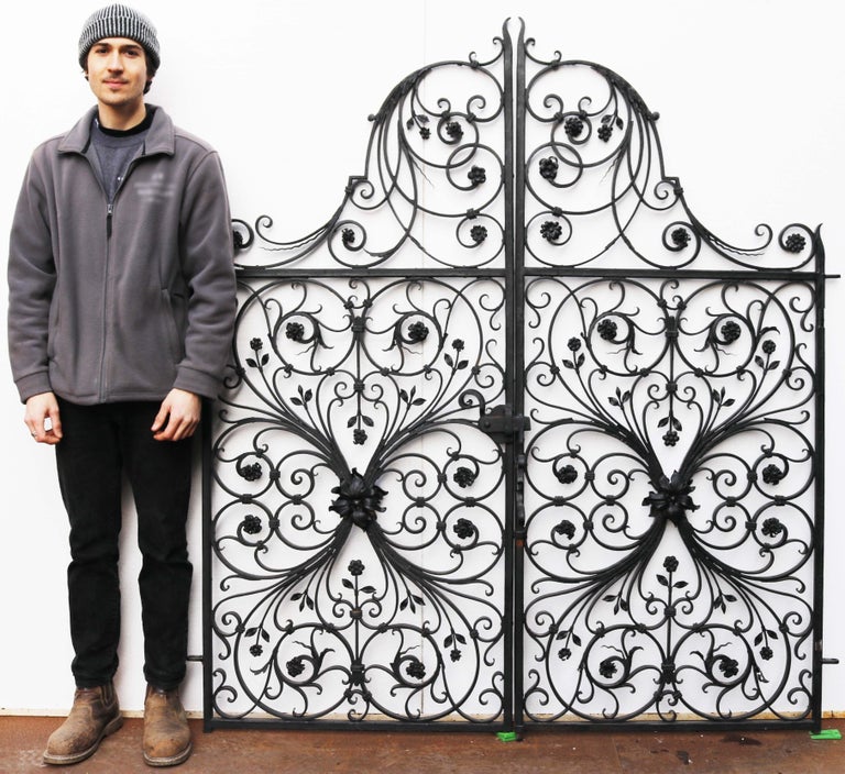 Pair of Victorian Style Garden Gates at 1stDibs | victorian garden gate ...