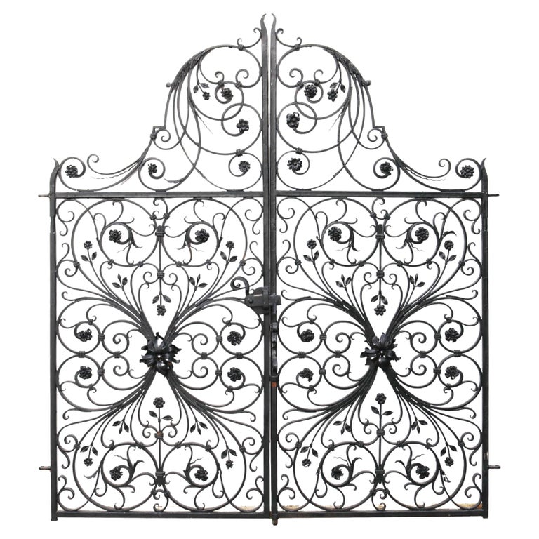 Pair of Victorian Style Garden Gates at 1stDibs | victorian garden gate ...