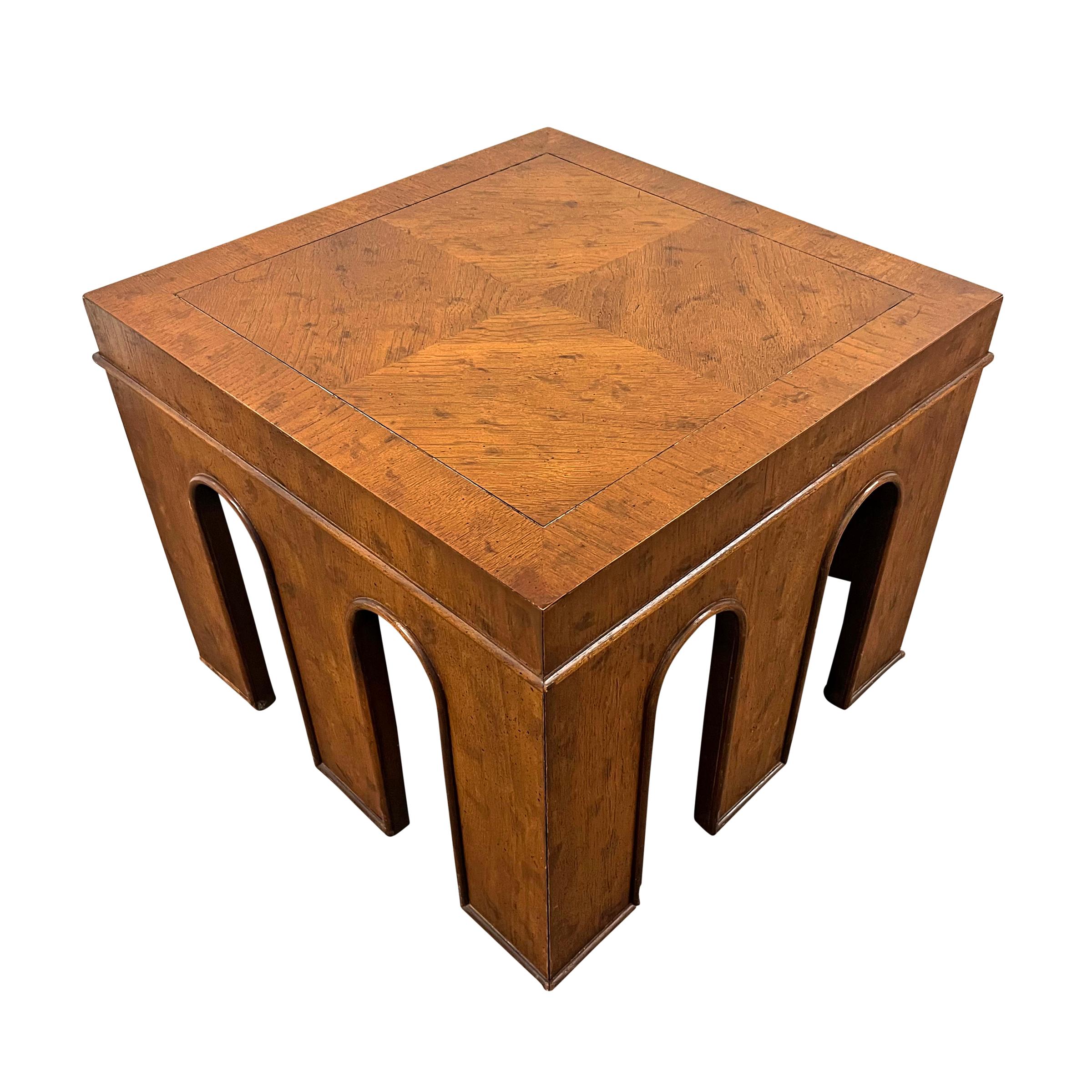 Pair of Vintage American Classically-Inspired Low Tables For Sale at ...
