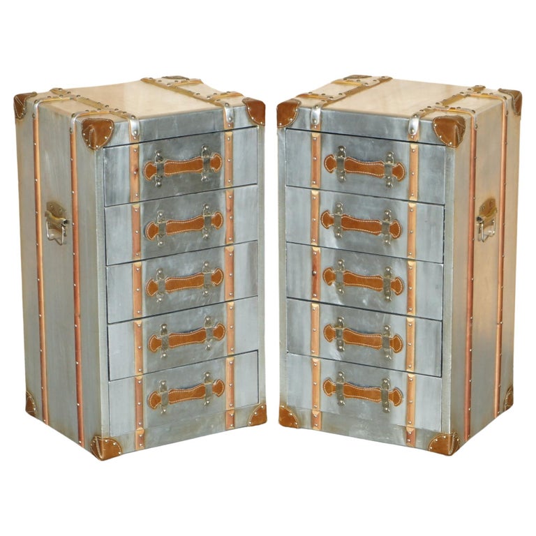 aluminium bedside table