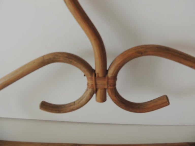 Pair of Vintage Bamboo Hangers For Sale at 1stDibs
