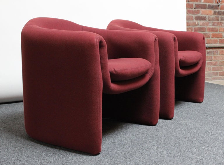 Pair of Vintage Biomorphic Lounge Chairs by Vladimir Kagan for Preview ...