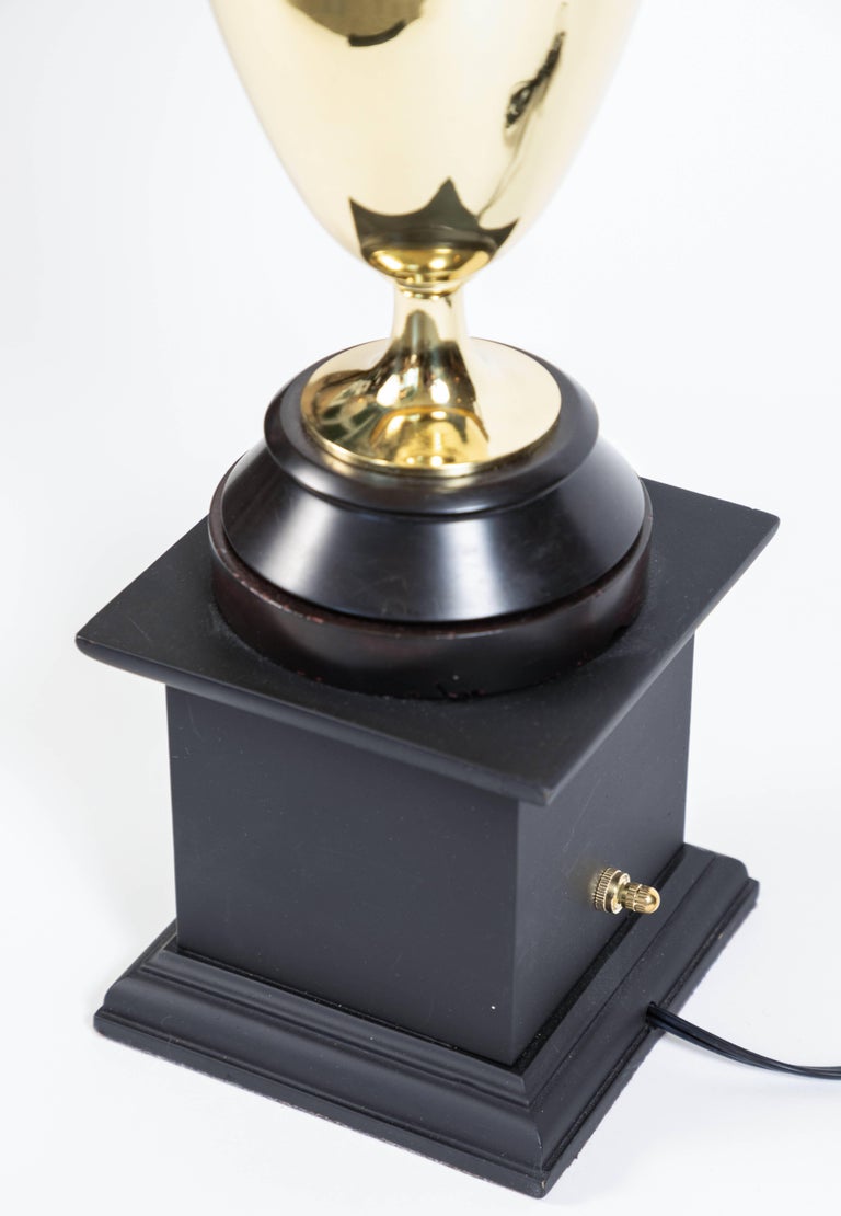 Pair of Vintage Brass Trophy Lamps at 1stDibs | vintage brass lamps for ...