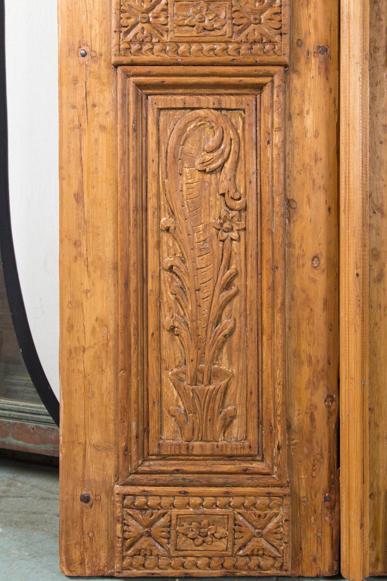 Pair of Vintage Carved Doors at 1stDibs