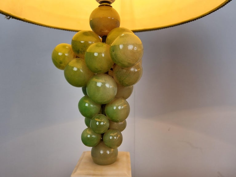 Pair of Vintage Grapefruit Cluster Table Lamps, 1960s For Sale at 1stDibs