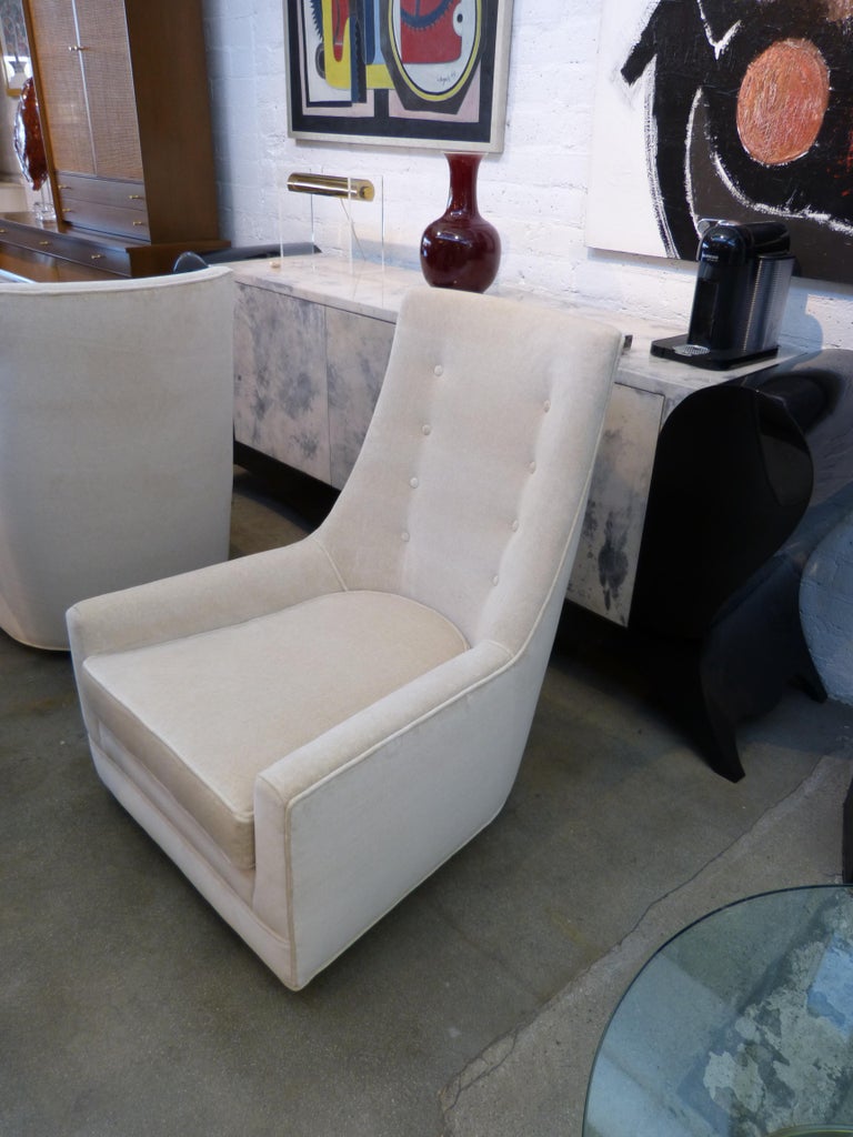 Pair of Vintage High Back Lounge Chairs at 1stDibs | ralph lauren barware