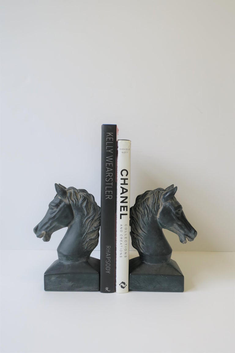 Pair of Vintage Horse or Equine Bookends For Sale at 1stDibs | vintage ...