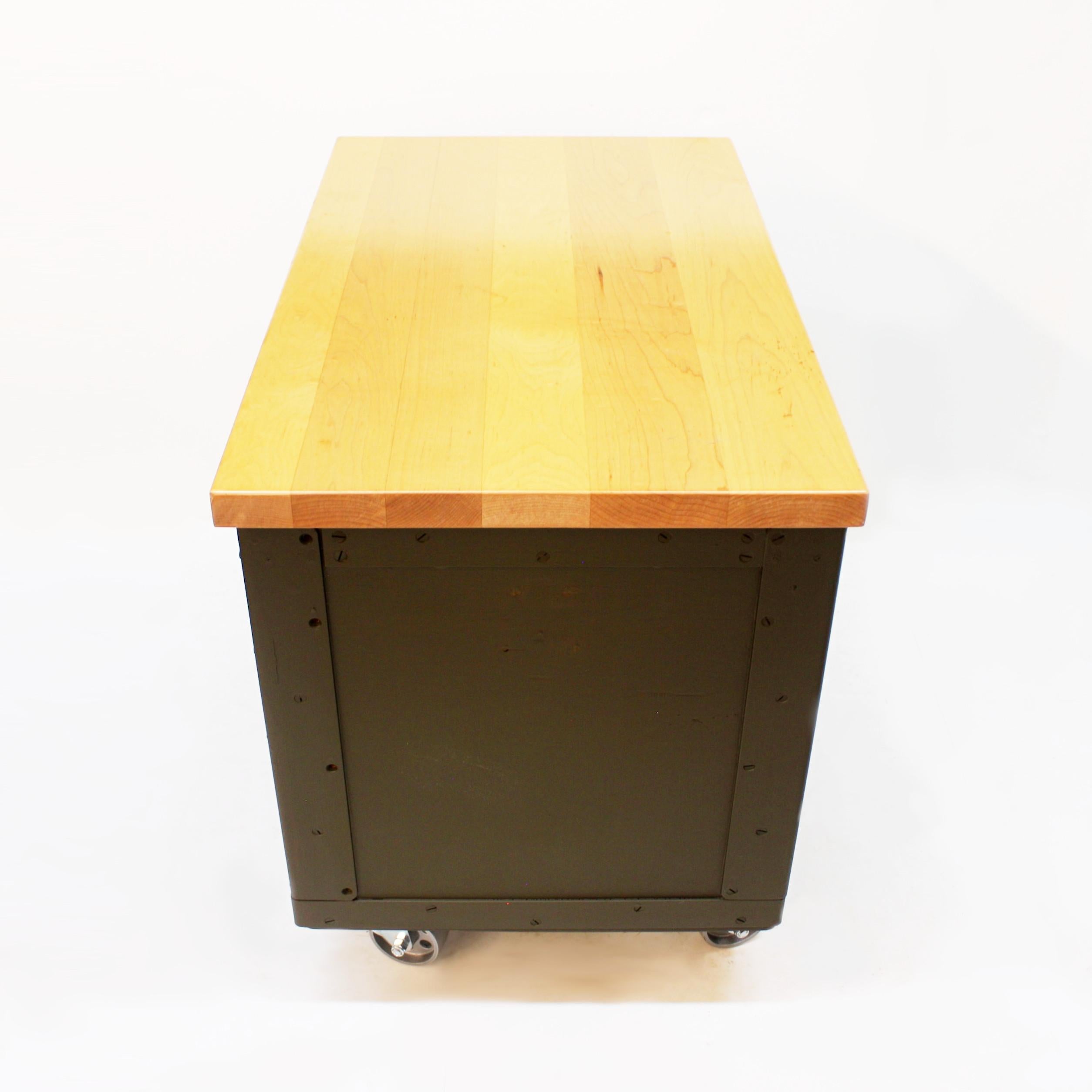 Pair of Vintage Industrial WWII Era Aircraft Mechanic's Tool Chest ...