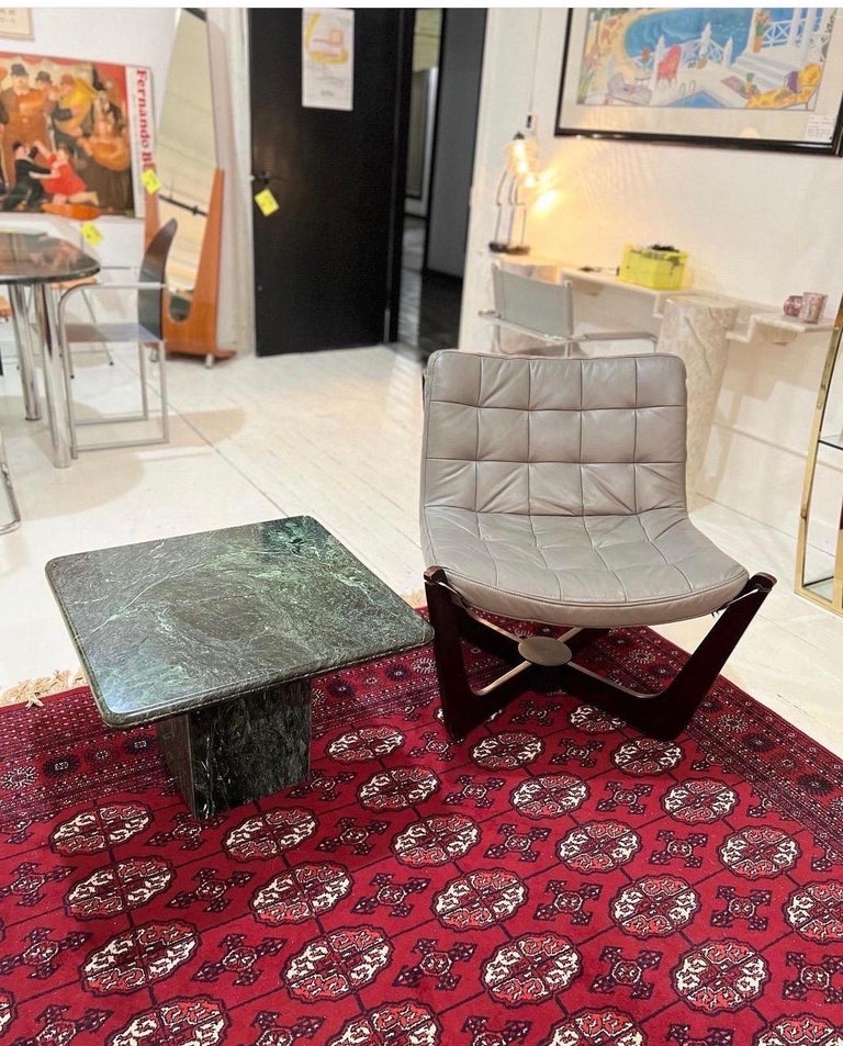 Pair of Vintage Italian Green Marble End Tables or Coffee Tables For ...
