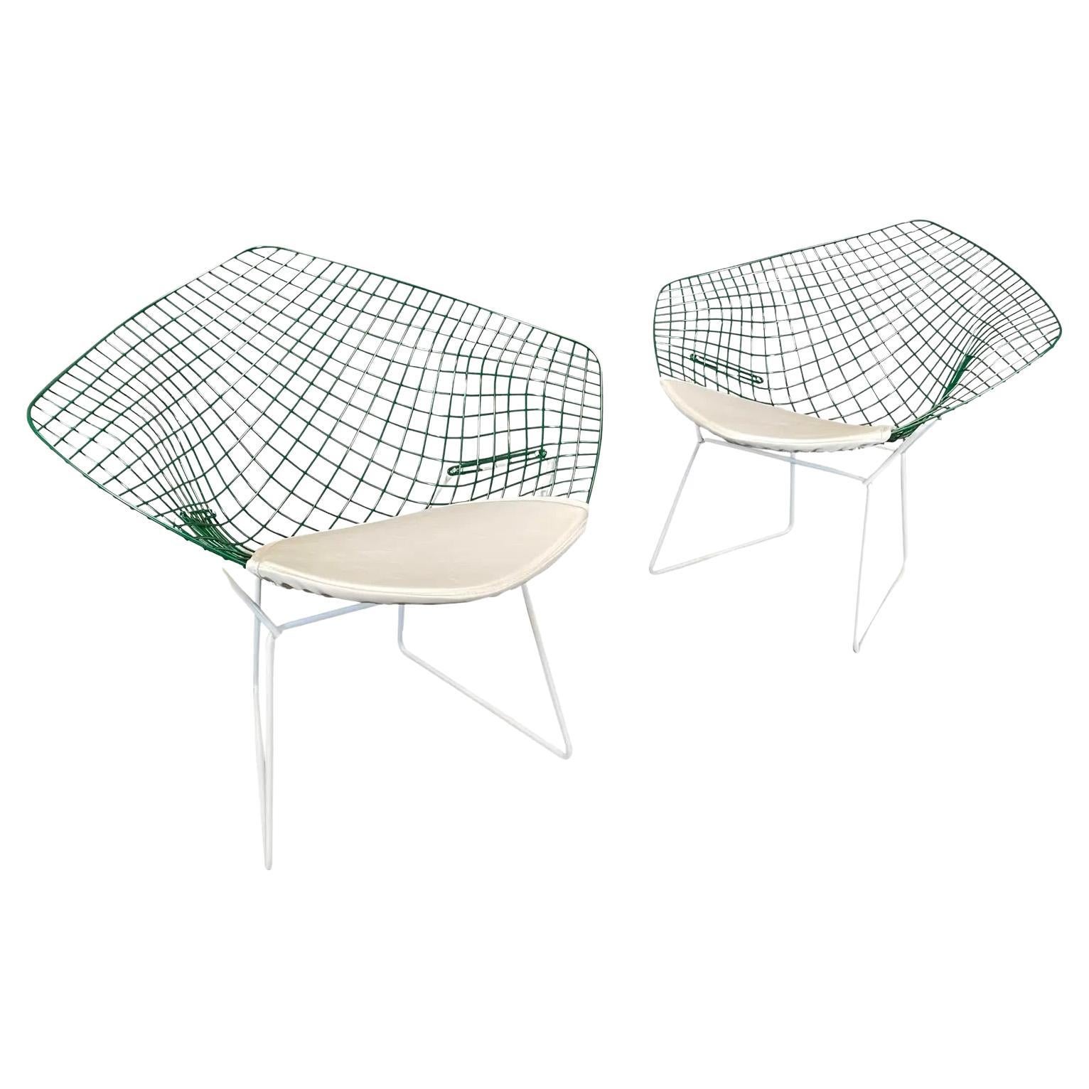 Vintage Mid-Century Modern Large Diamond Chair by Harry Bertoia for ...