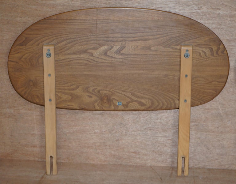 Pair of Vintage Mid-Century Modern Ercol G Plan Solid Elm Single Bed ...