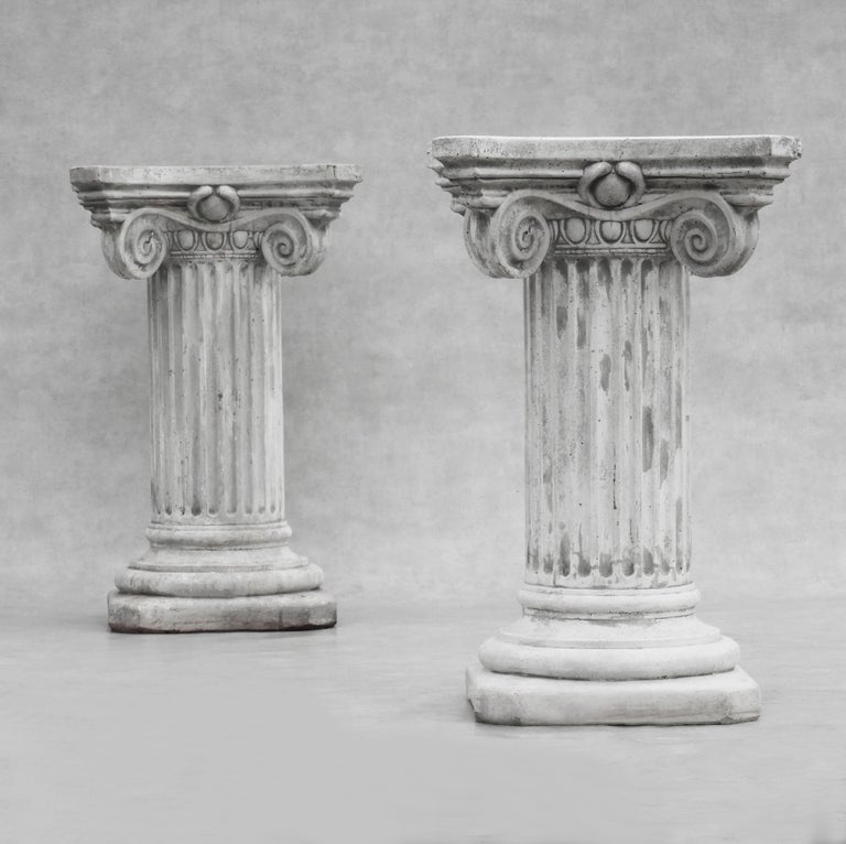 Pair of Vintage Neoclassical Columns at 1stDibs