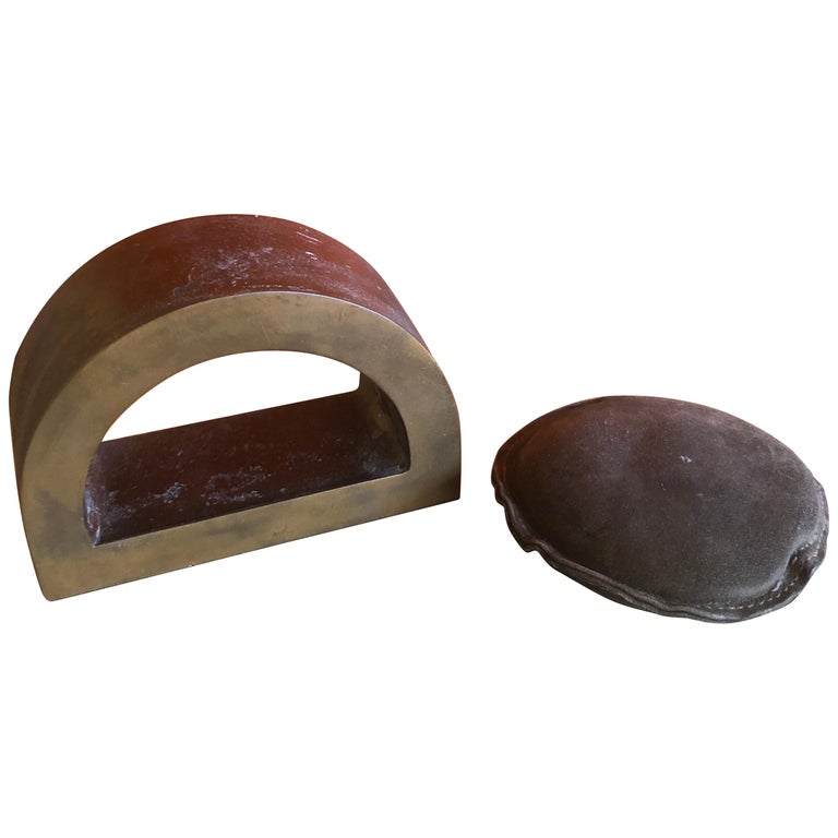 Pair of Vintage Newspaper Stand Weights, Doorstops, Paperweights ...