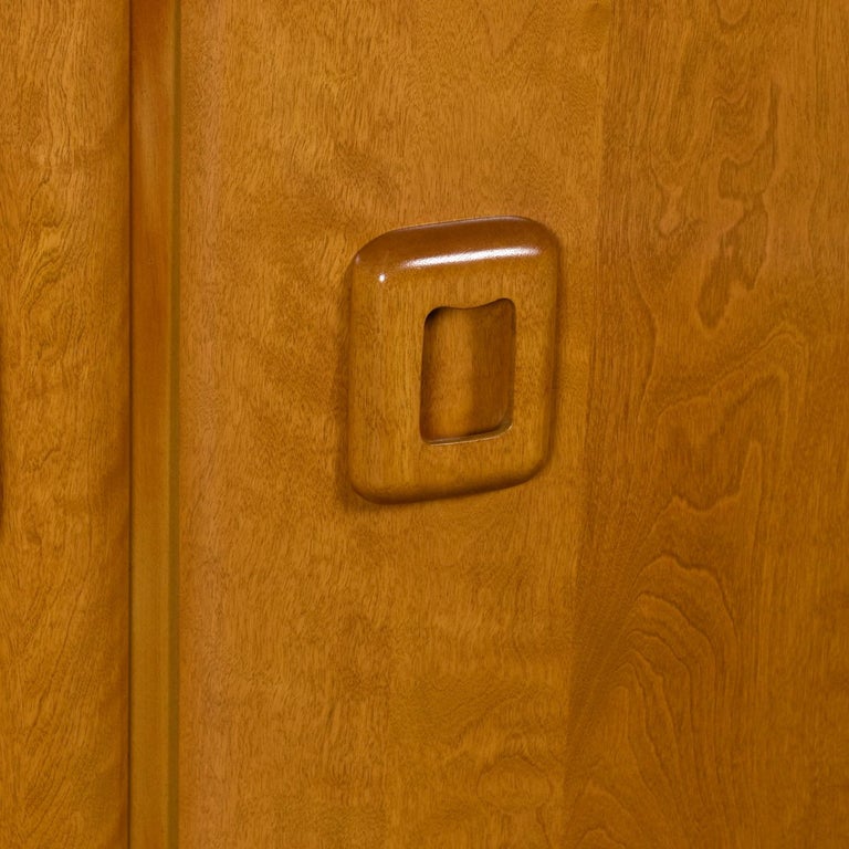 Pair of Vintage Restored Solid Maple Heywood Wakefield Wheat Bookcase ...