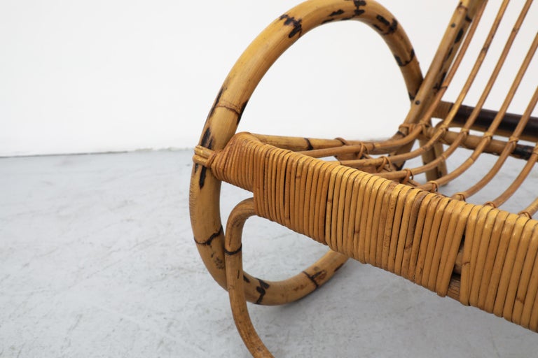 Pair of Vittorio Bonacina Bamboo Lounge Chairs For Sale at 1stDibs