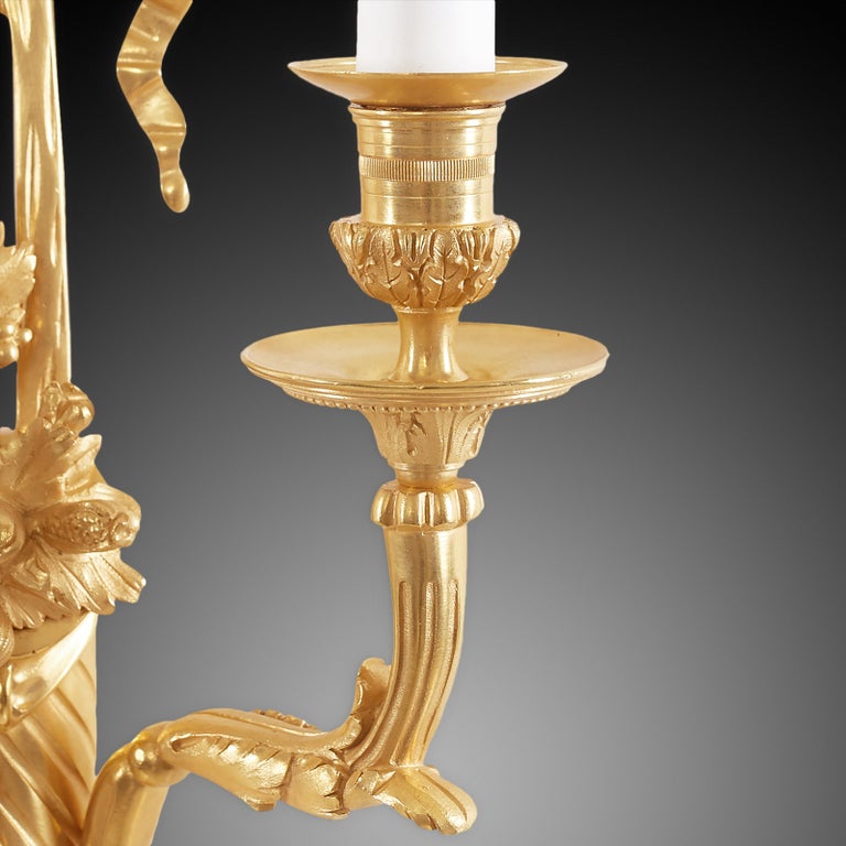 Pair of Wall Lights 19th Century Louis XVI For Sale at 1stDibs