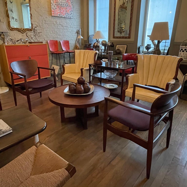 Pair of Walnut Armchairs By Finn Juhl For John Stuart at 1stDibs