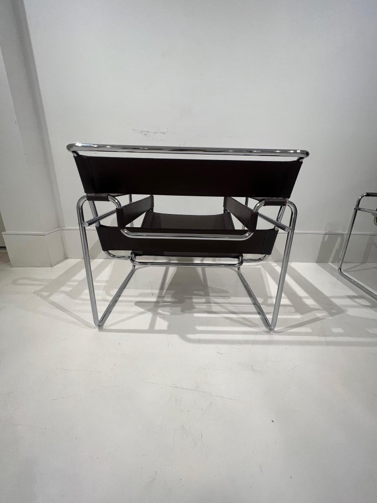Pair of Wassily Style Chairs For Sale at 1stDibs