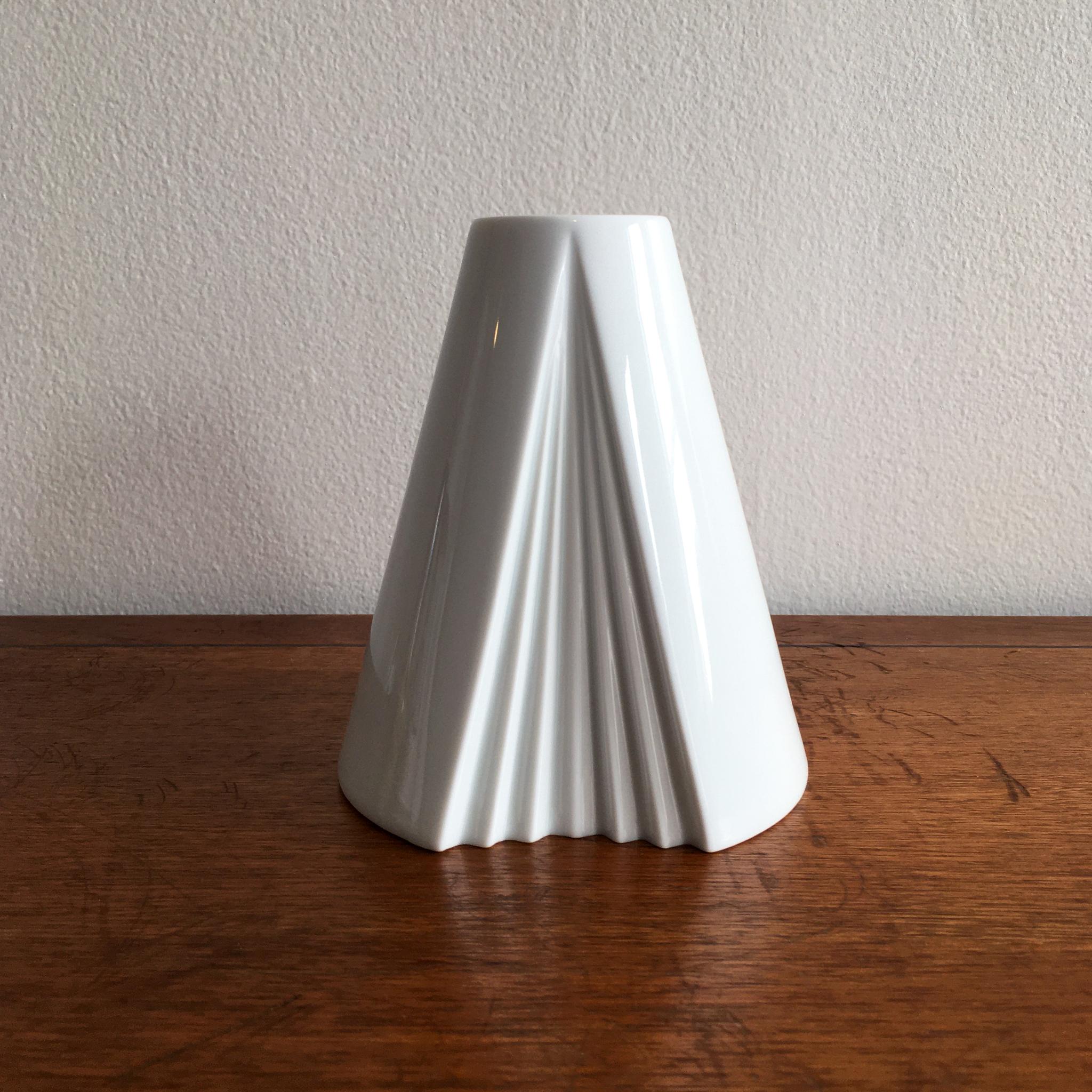 Rosenthal and Thomas Keramik White Porcelain Vases, Pair of Two For ...