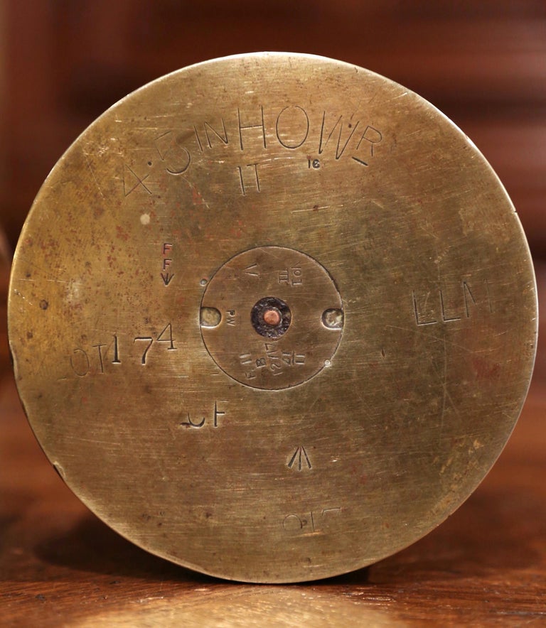 Pair of WW1 British Brass Artillery Shells Dated 1917 For Sale at ...