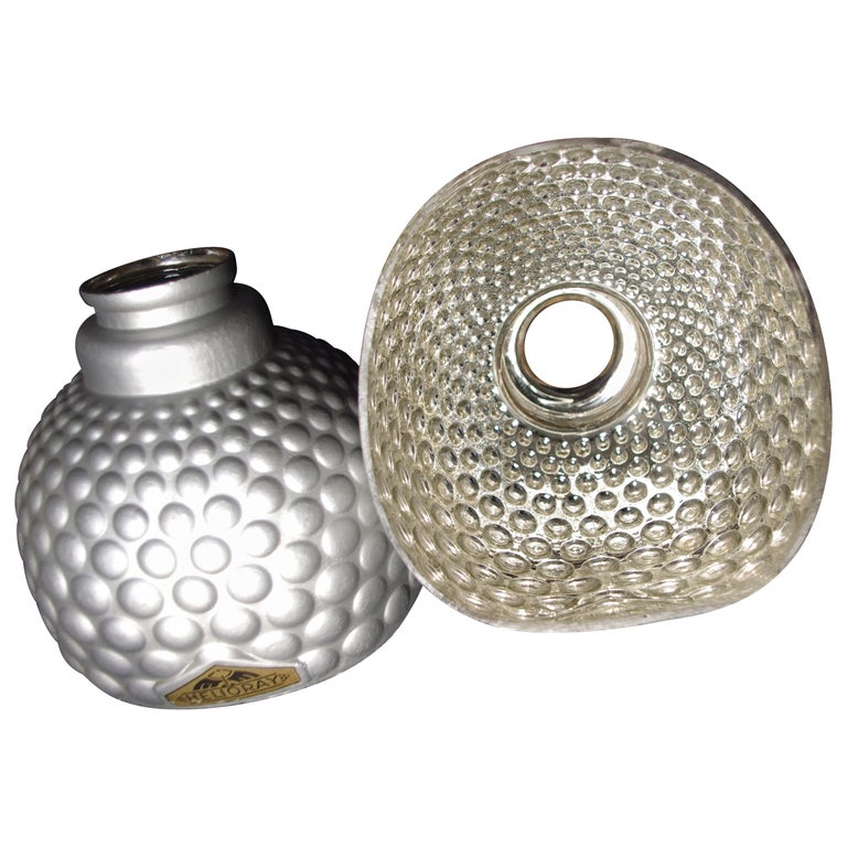 Pair Of X Ray Mercury Glass Shade Helioray For Sale At 1stdibs
