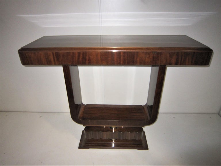 Single or Pair of French Art Deco/ Modernist Cubist Consoles at 1stDibs