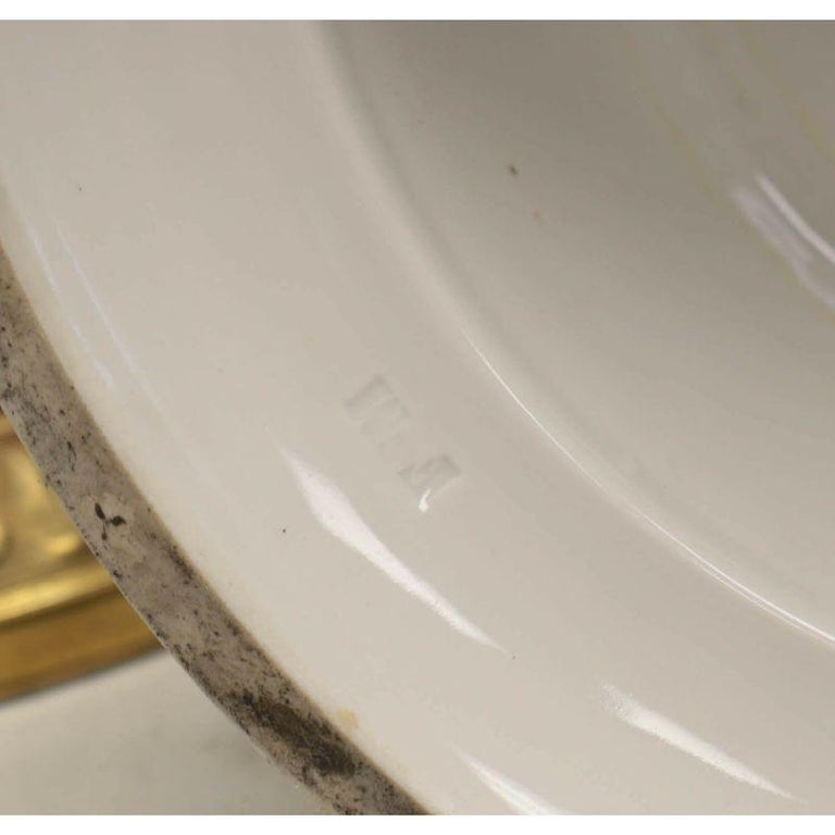 Pair Pirkenhammer Porcelain Aesthetic Gold Encrusted Dragon Vases, c ...