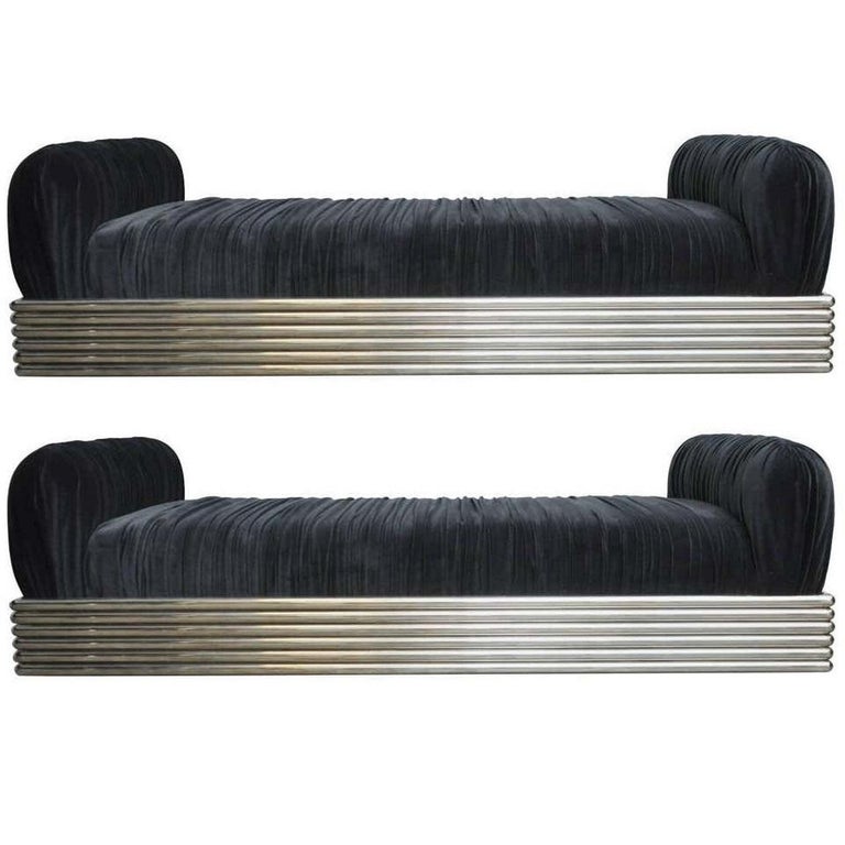 Pair of "Radiator Beds" Designed by Stanley Jay Friedman for Brueton at ...