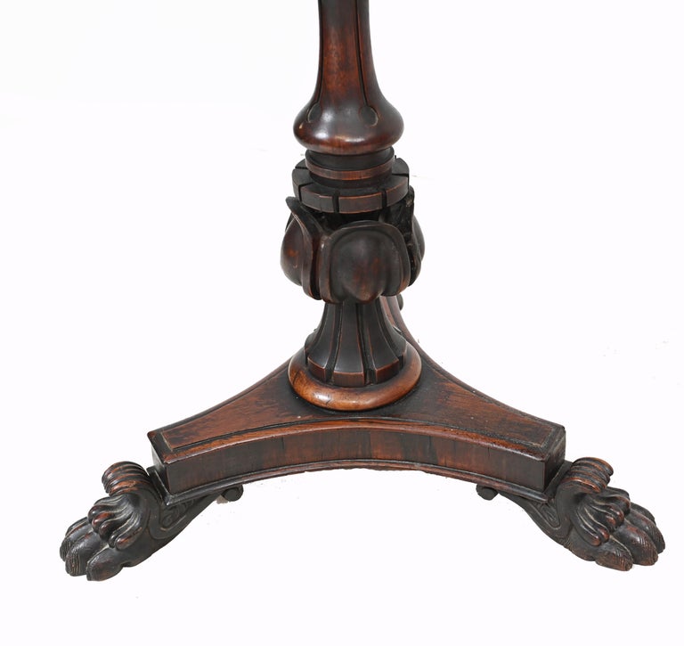 Pair Regency Pole Screens Fire Needlepoint Tapestry, 1830 For Sale at ...